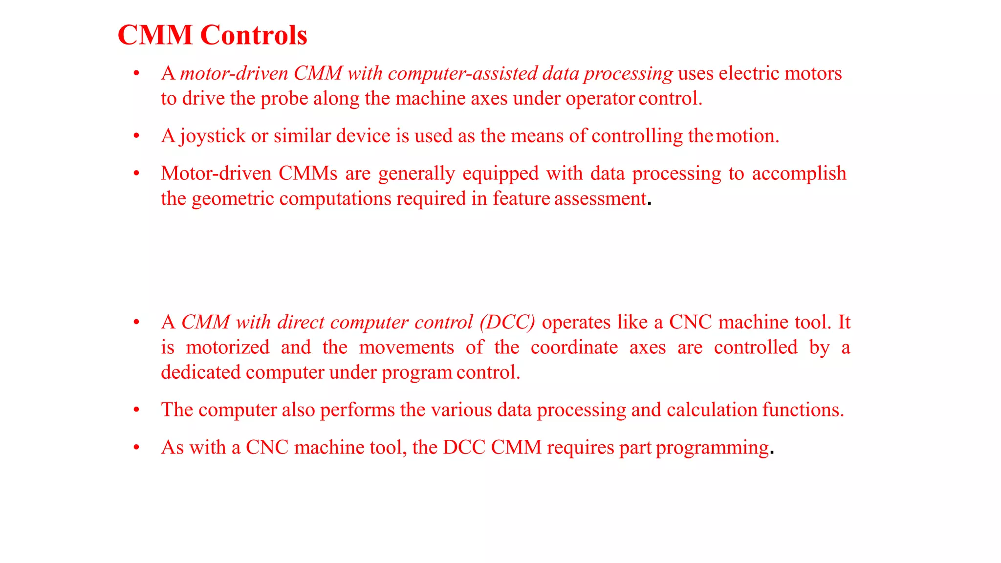 Coordinate Measuring Machine (CMM) | PDF