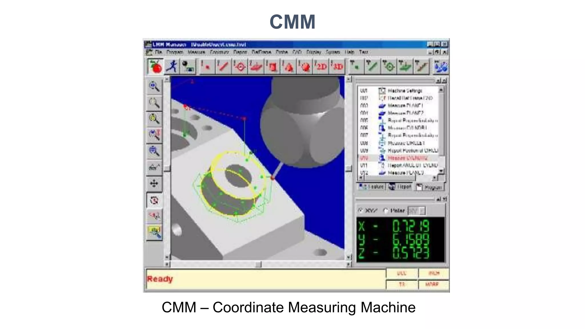 Coordinate Measuring Machine (CMM) | PDF