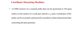Coordinate Measuring Machine (CMM) | PDF
