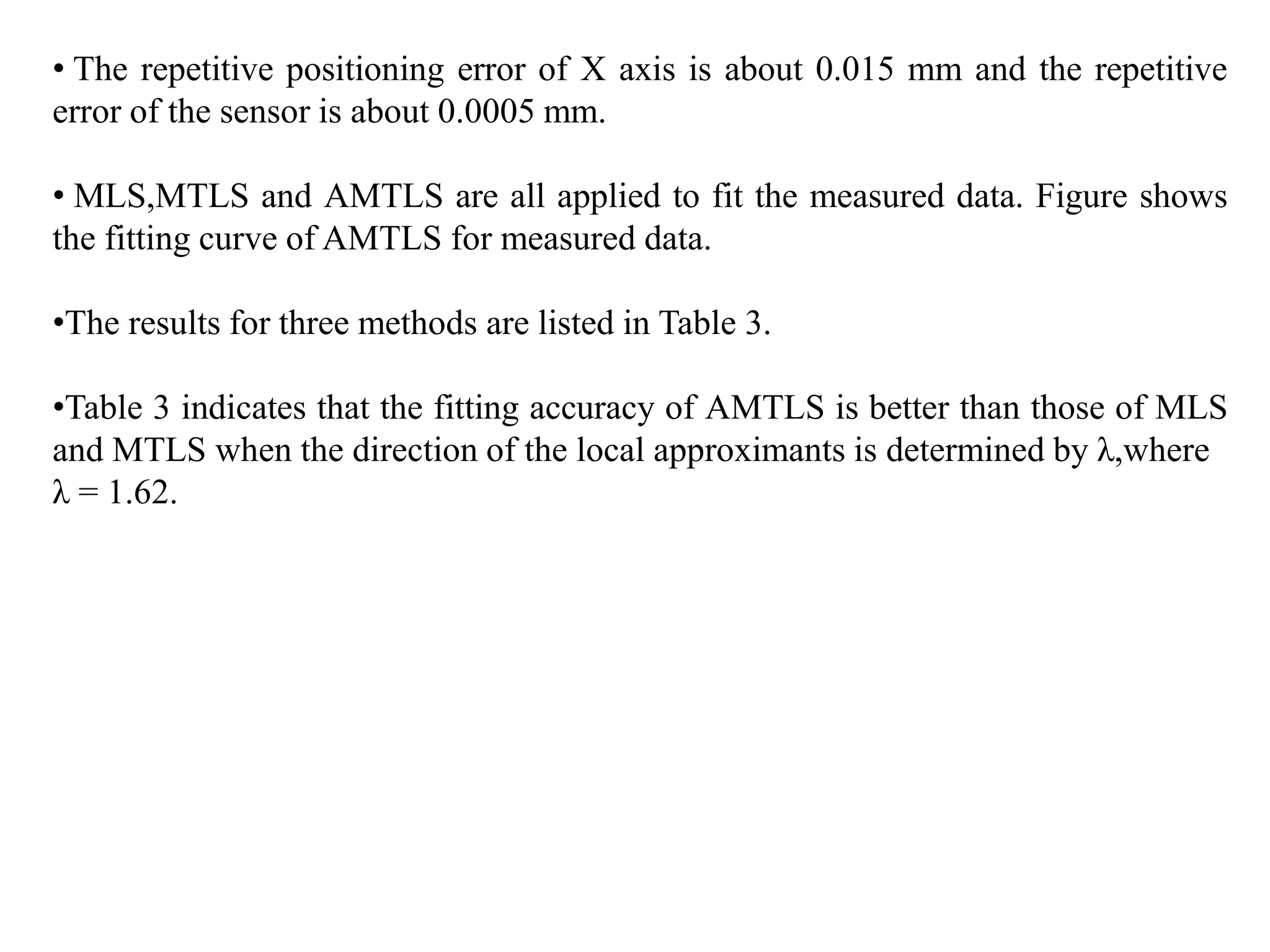 An adaptive moving total least squares method for curve fitting | PPTX