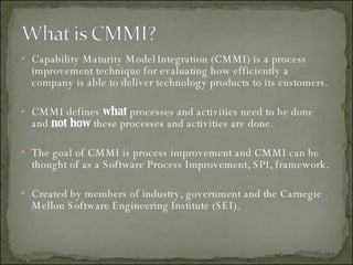 CMMI | PPT