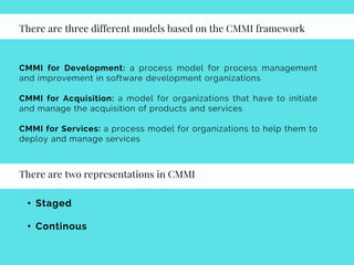 Cmmi Model Development