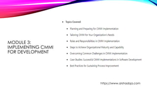 Capability Maturity Model Integration Implementation | PPT
