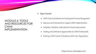 Capability Maturity Model Integration Implementation | PPT