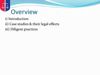 Cyber fraud: Case studies, legal effects & diligent practices | PPT