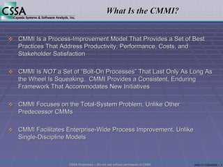 CMMI staged and continuous | PPT