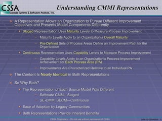 CMMI staged and continuous | PPT