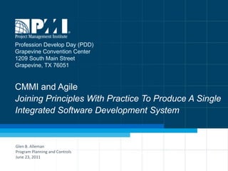 CMMI and Agile | PPTX