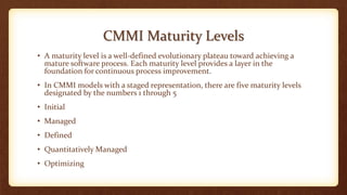 Cmmi and its level | PPT