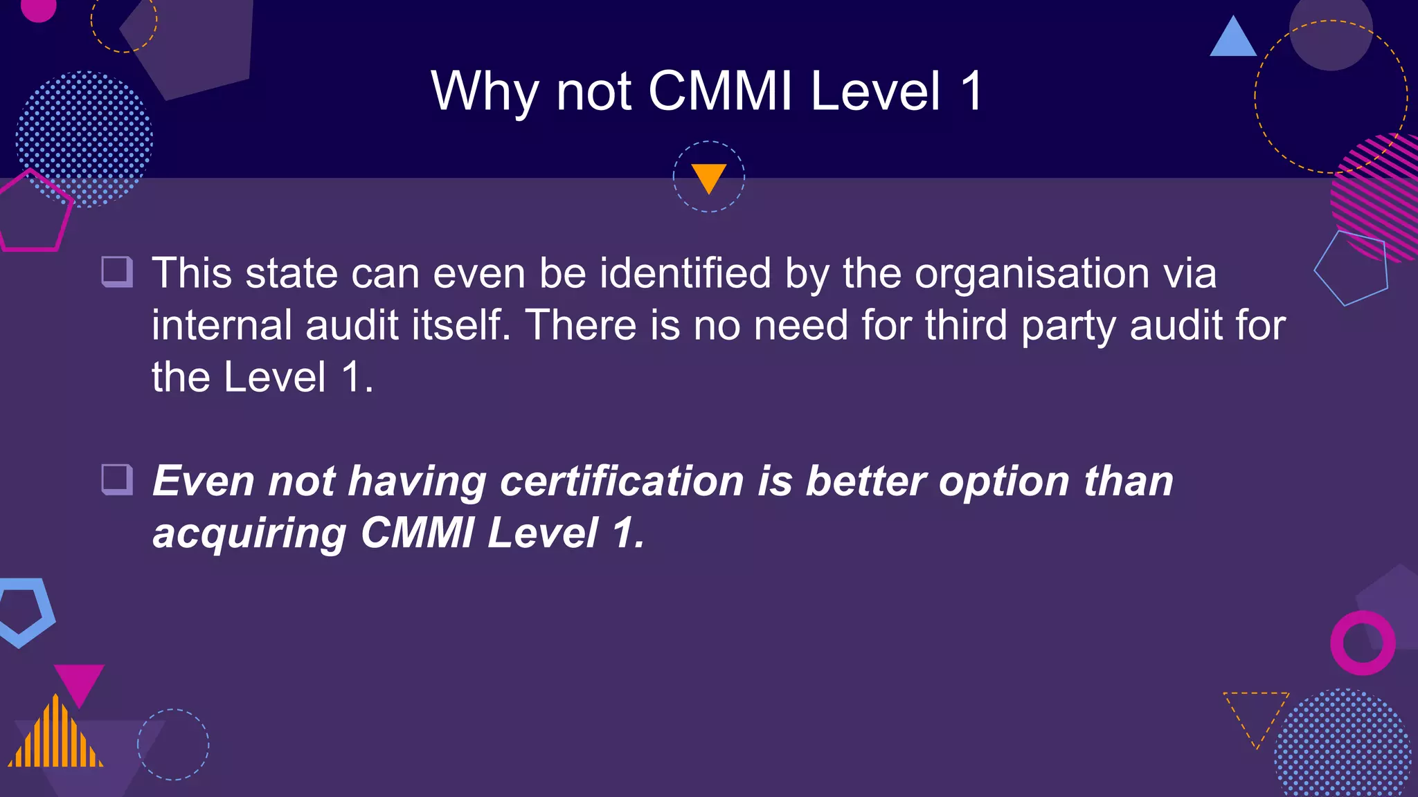 CMMI Certification (Level 1-5) | PPTX