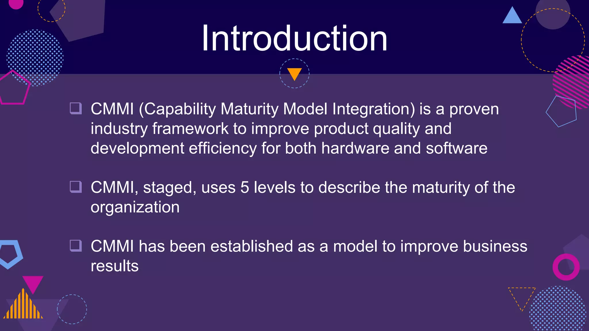 CMMI Certification (Level 1-5) | PPTX