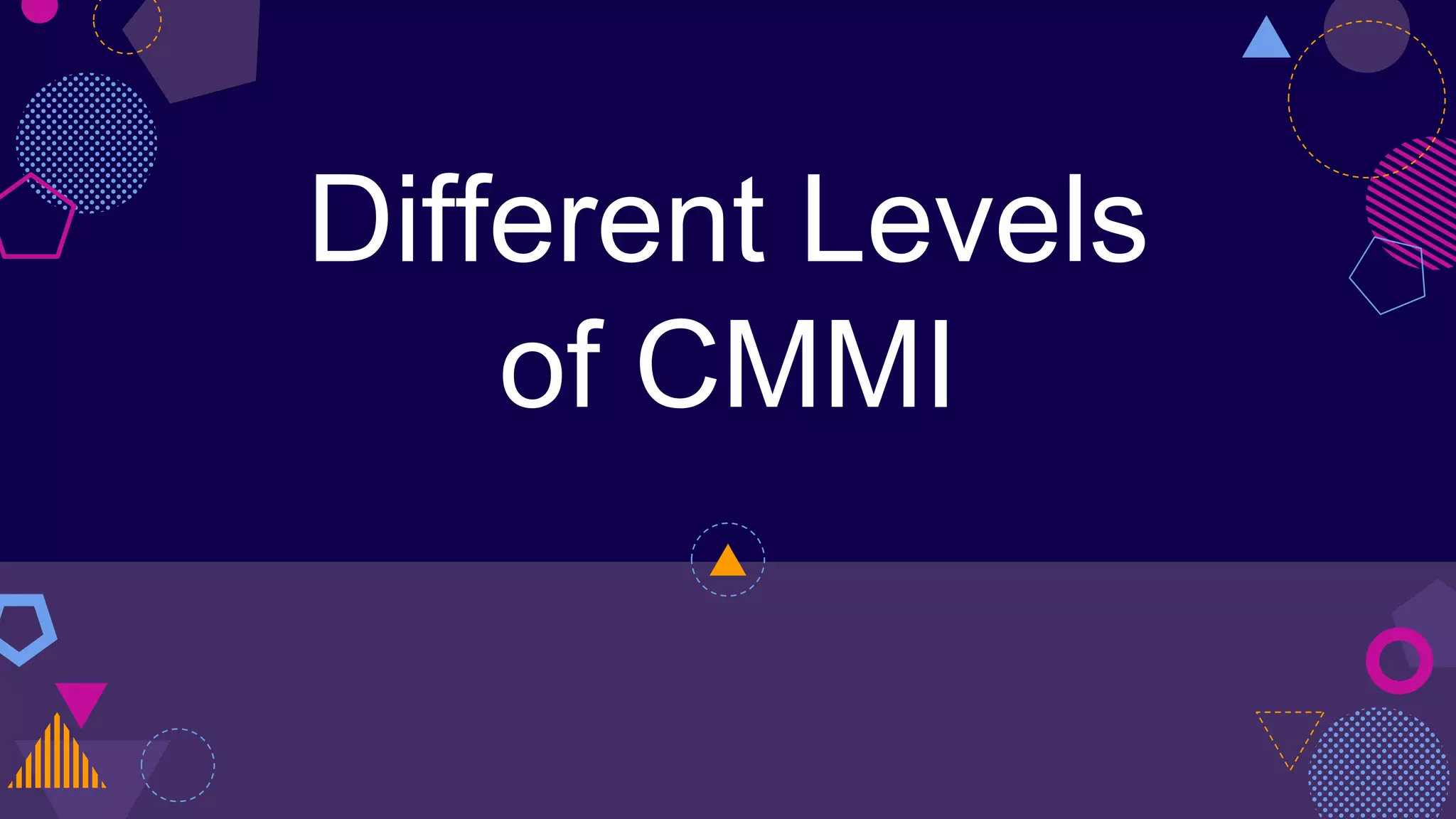 CMMI Certification (Level 1-5) | PPTX