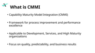 CMMI Consulting & Implementation Services.pptx