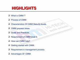 A Simple Introduction To CMMI For Beginer | PPT