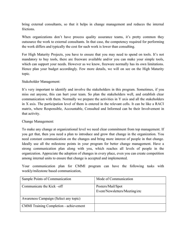 CMMI Implementation Guide | DOC | Business Utilities | Business