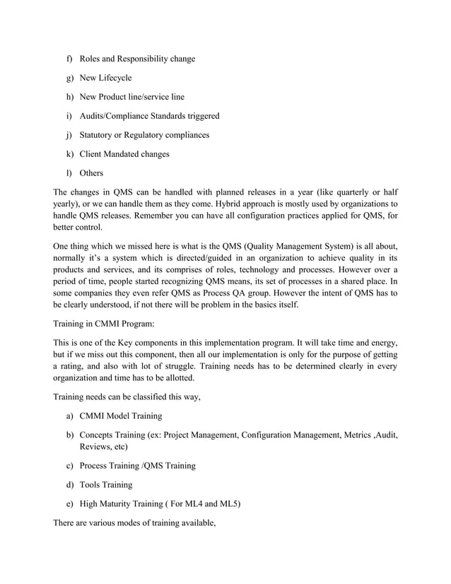 CMMI Implementation Guide | DOC | Business Utilities | Business