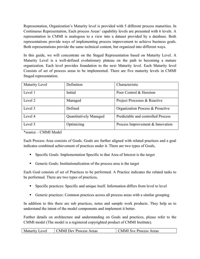 CMMI Implementation Guide | DOC | Business Utilities | Business