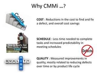 CMMi journey at small Organizations | PPTX