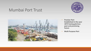 CMMI Lecture - Business Development Cell Mumbai Port Trust | PPTX