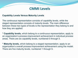 Introduction to CMMI-DEV v1.3 - Day 1 | PPSX