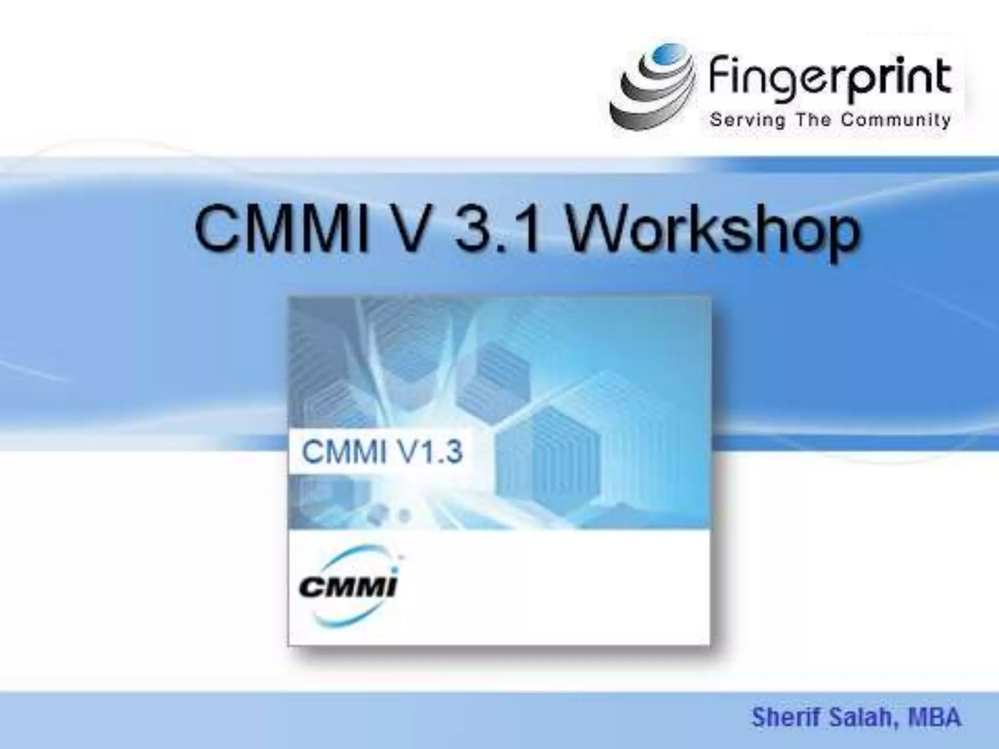 Introduction to CMMI-DEV v1.3 - Day 2 | PPT