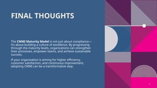 CMMI maturity levels cmmi certification.pptx