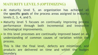Capability Maturity Model Integration (CMMI) | PPTX