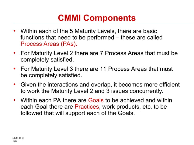 CMMI Model for Quality Practitioners .ppt
