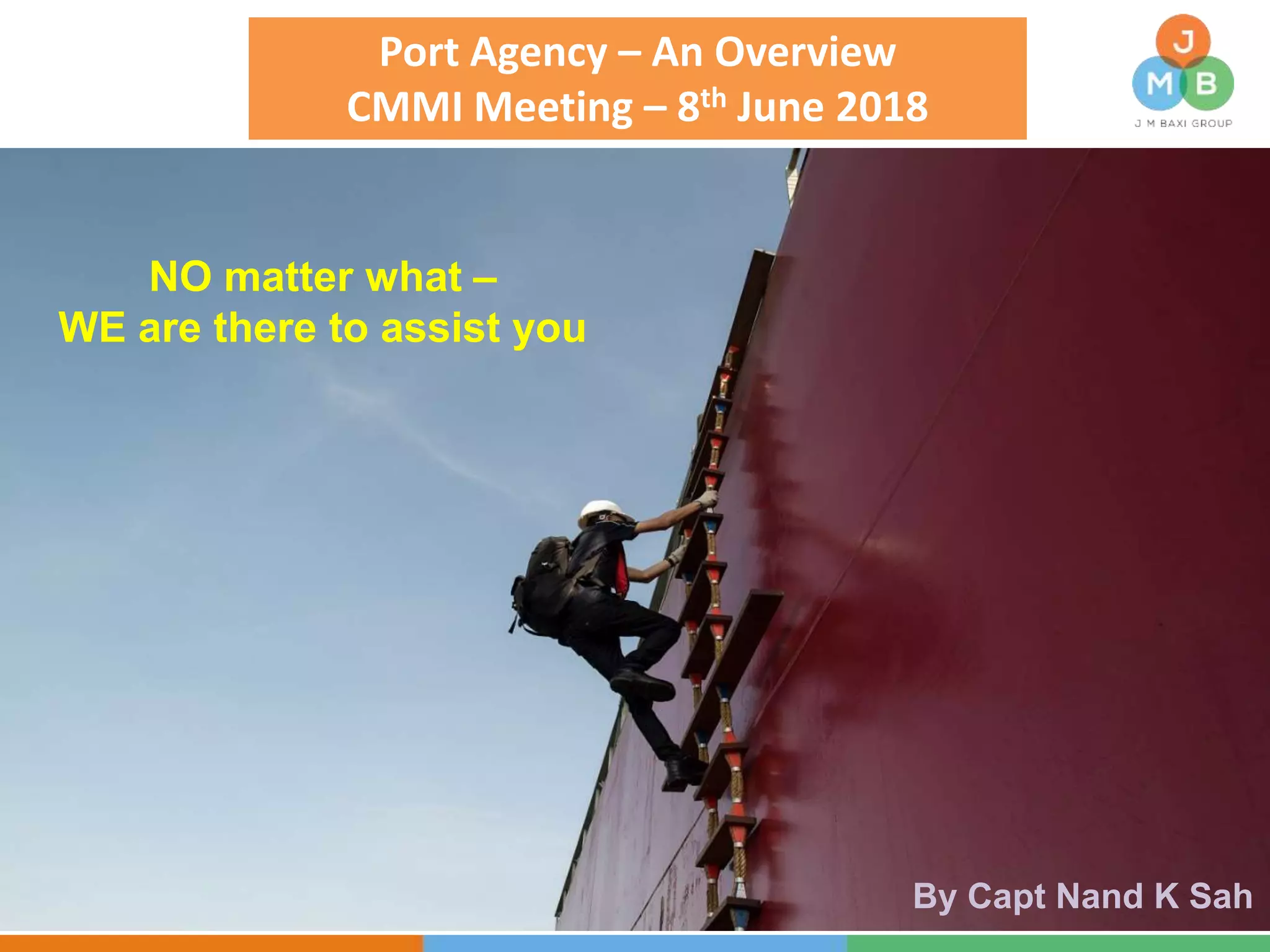 CMMI Presentation - 8th June 2018 - Capt Nand K Sah | PPTX