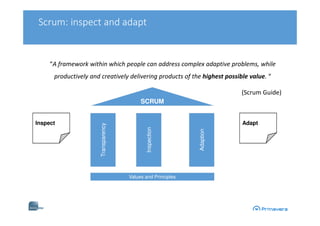 Cmmi & Scrum - a powerfull combination @ Primavera | PDF | Computer ...