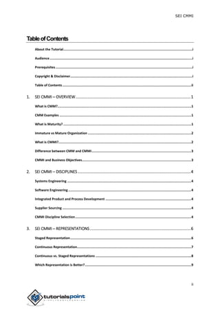 Cmmi tutorial | PDF
