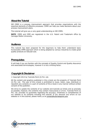 Cmmi tutorial | PDF