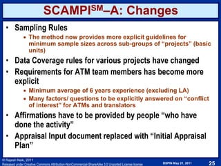 Changes in CMMI-DEV and SCAMPI-A v1.3 - An Implementation Perspective | PDF
