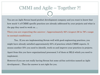 Cmmi with Agile - Demystified | PPT