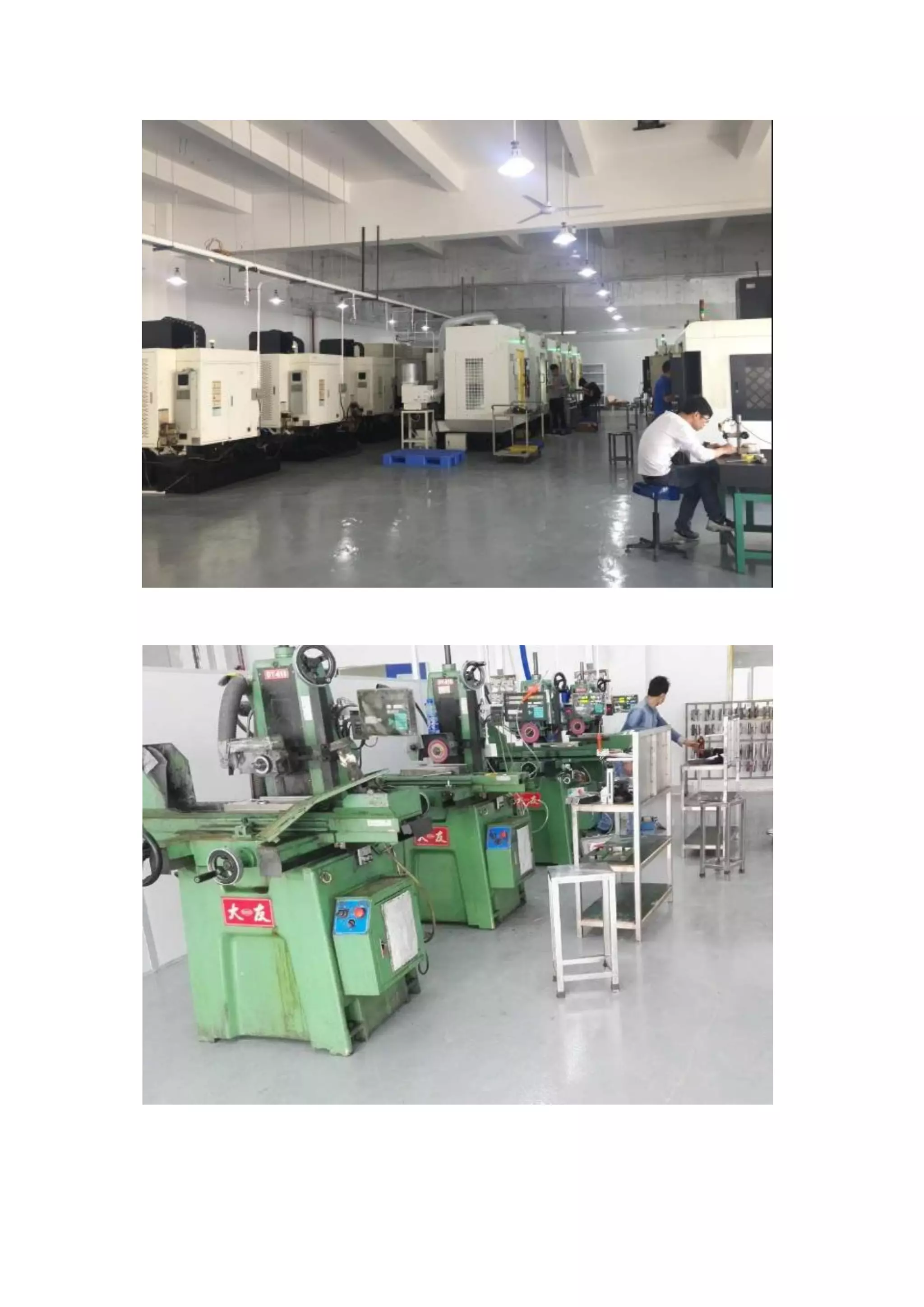 DSH precision contacts, CMM inspection and production lines | PDF