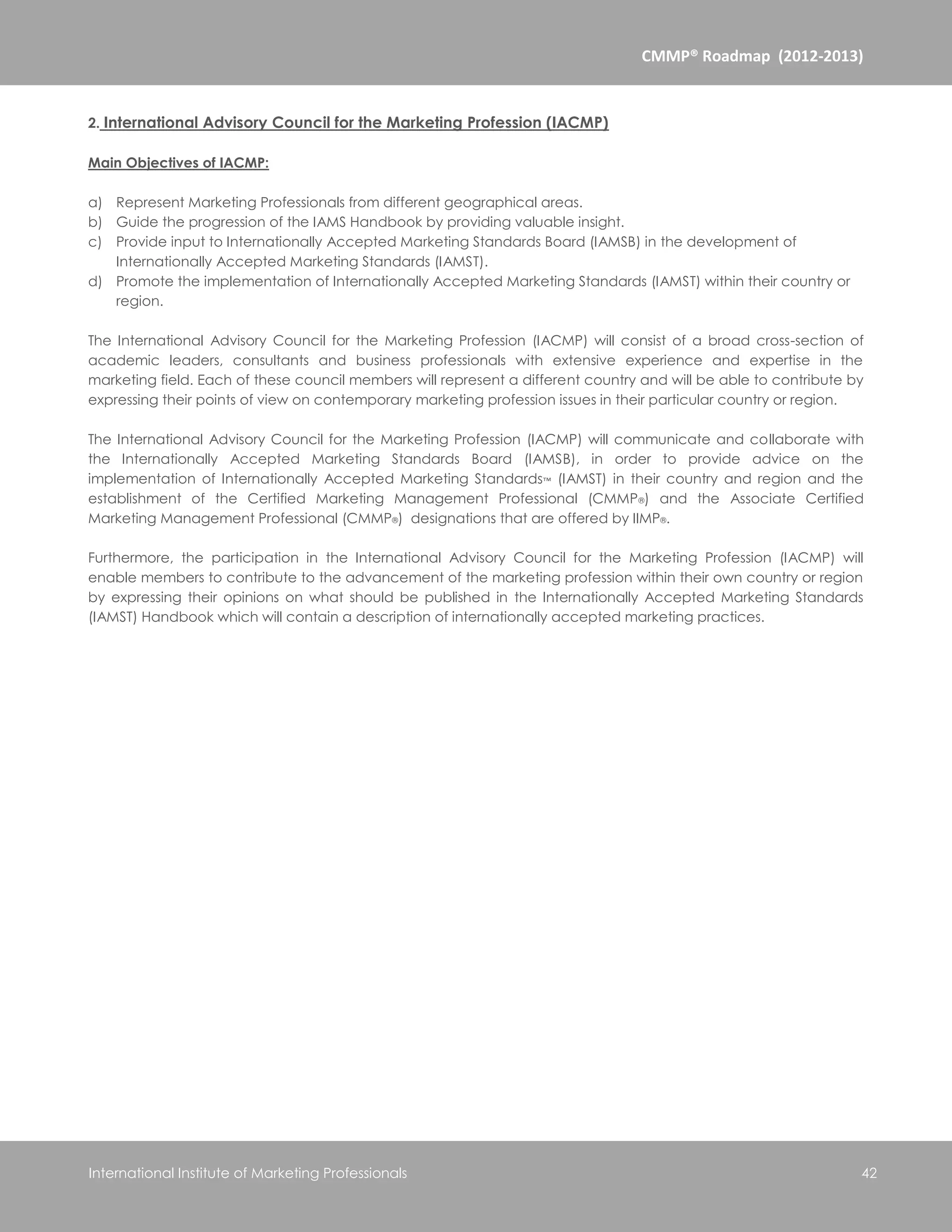 CERTIFIED MARKETING MANAGEMENT PROFESSIONAL | PDF