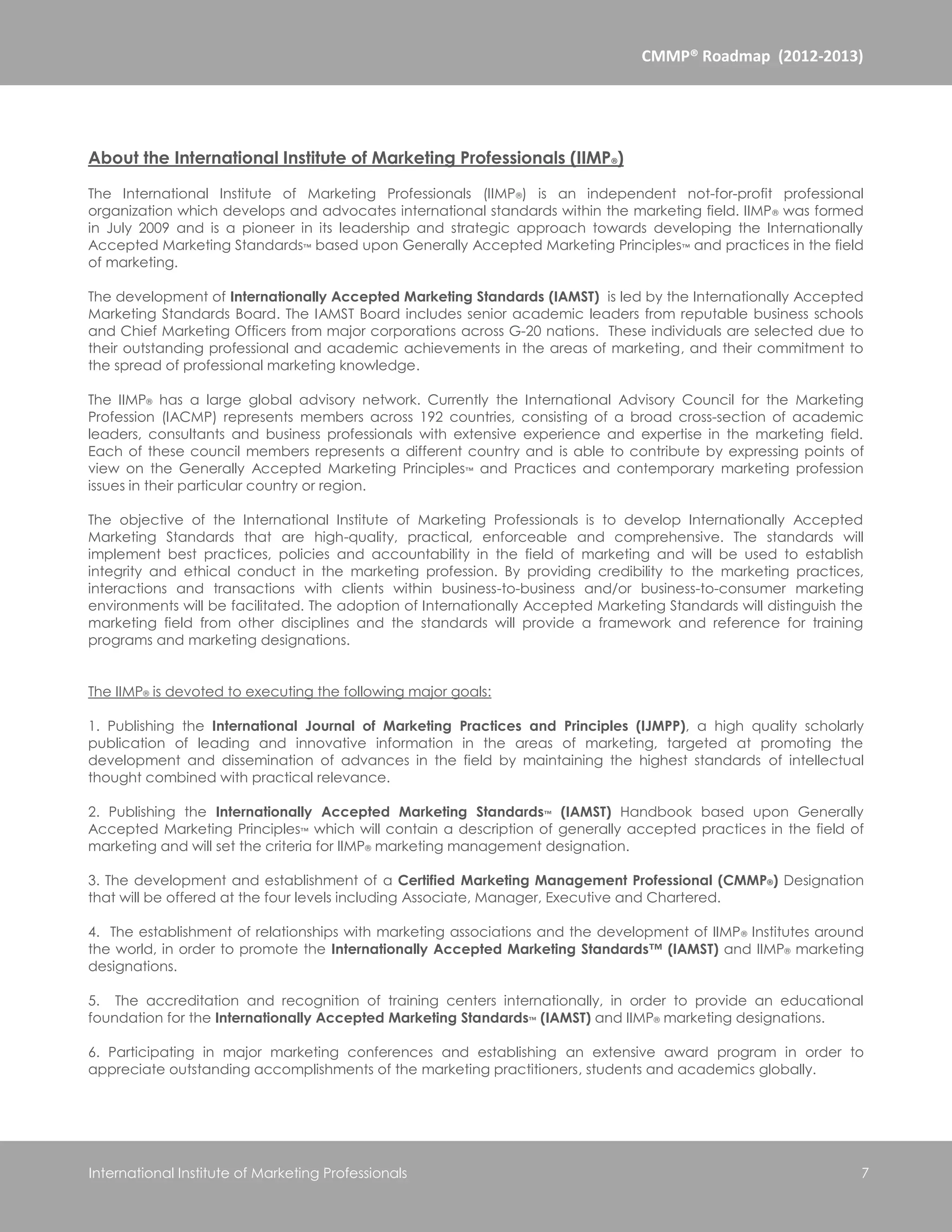 CERTIFIED MARKETING MANAGEMENT PROFESSIONAL | PDF