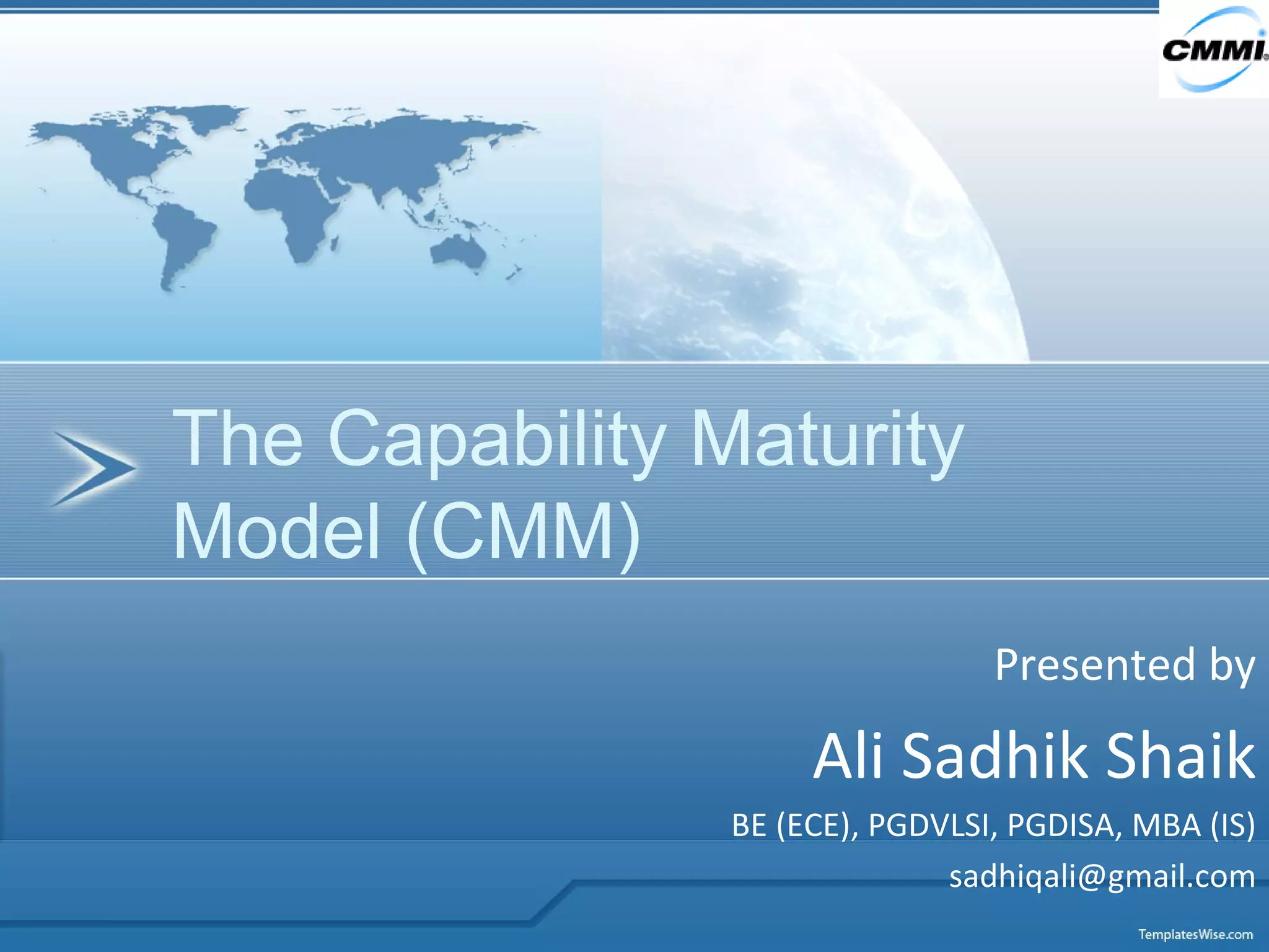 Capability Maturity Model (CMM) | PPT