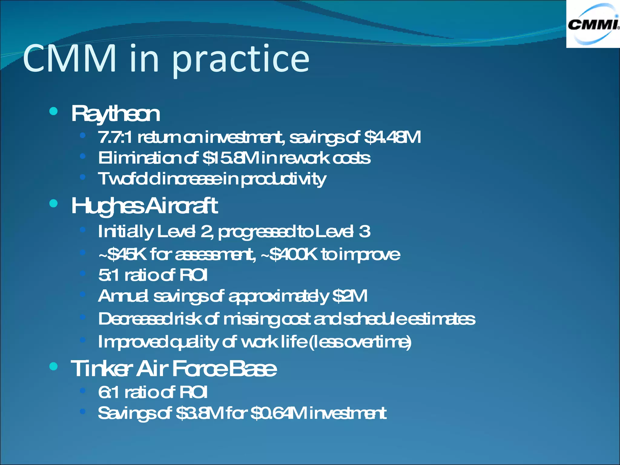 Capability Maturity Model (CMM) | PPT