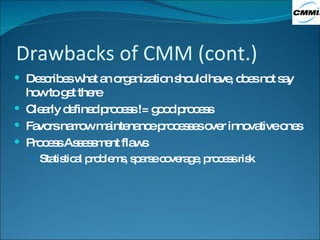 Capability Maturity Model (CMM) | PPT