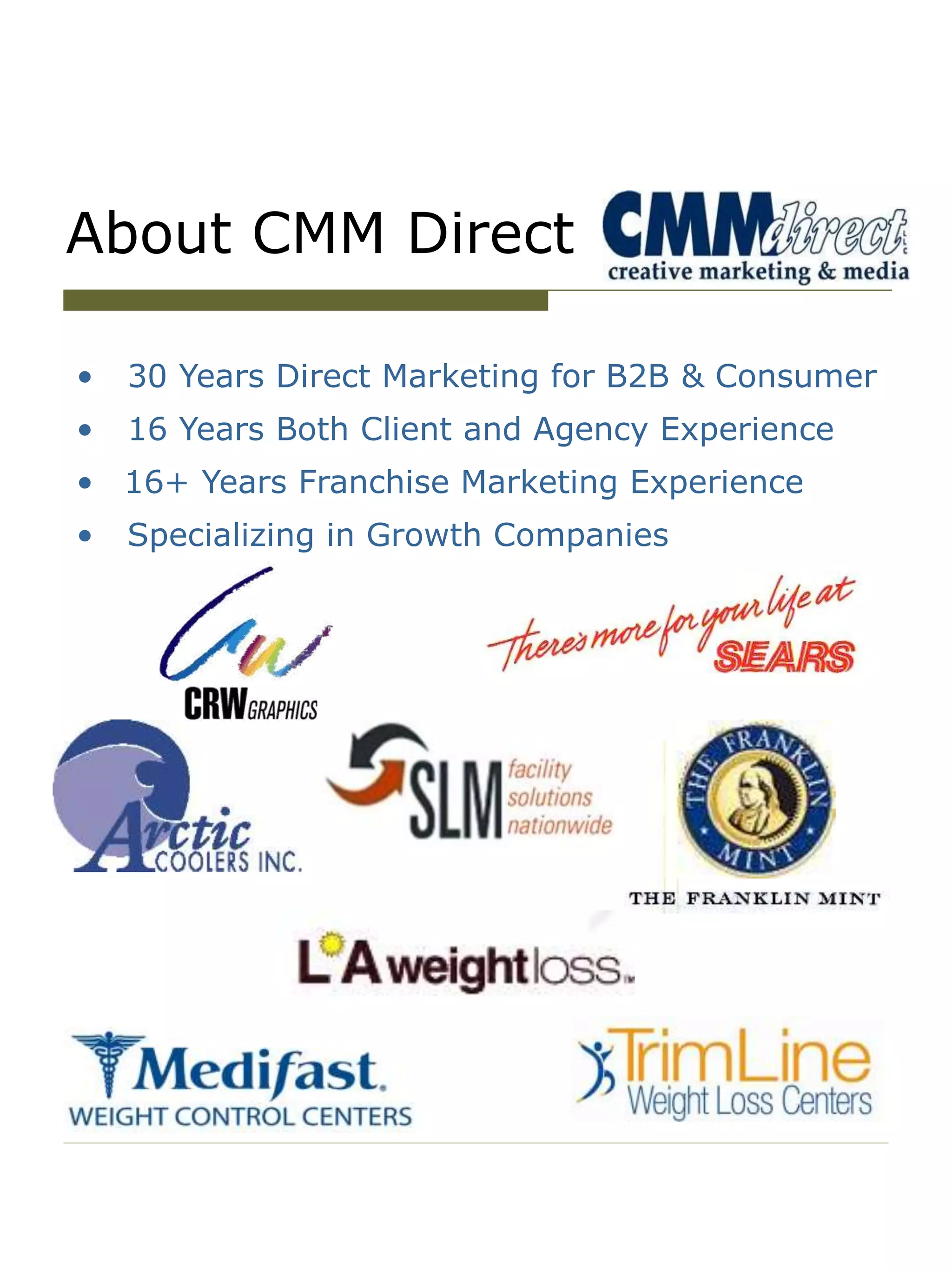 Cmm Presentation | PPTX