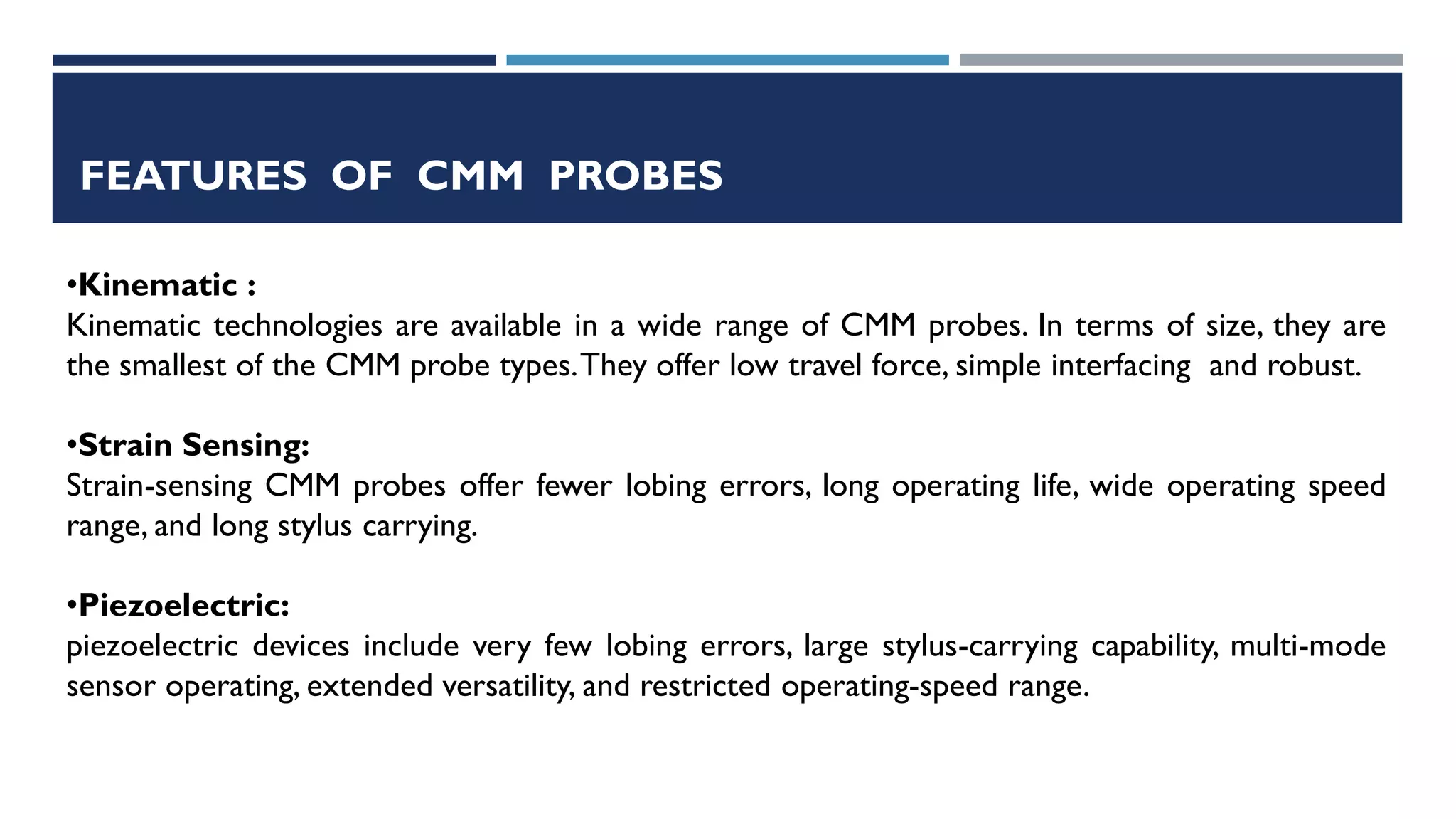 CMM Probe | PDF