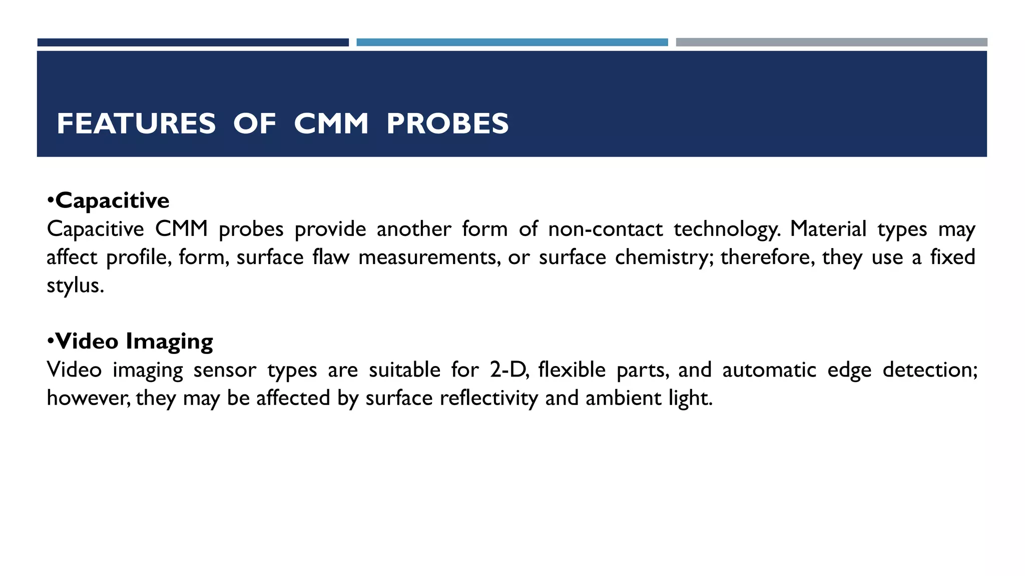 CMM Probe | PDF | Cameras and Camcorders | Consumer Electronics