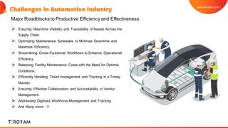 Transforming Automotive Maintenance with Advanced CMMS Solutions | PPT