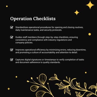 CMMS for Jewellery Store................ | PDF