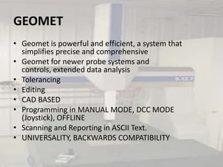 Cmm softwares | PPTX