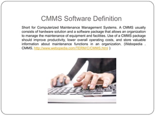TabWare – EAM CMMS Software Solution | PPTX | Operating Systems ...
