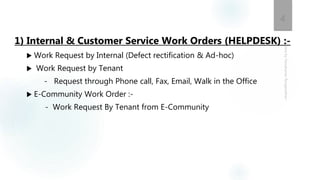 Cmms work order and ppm training slides. | PPTX