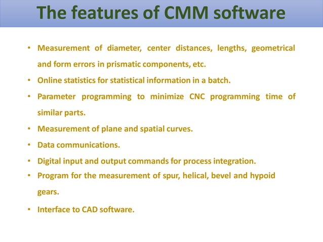 CMM system machine description_1 (1).pptx | Physics | Science