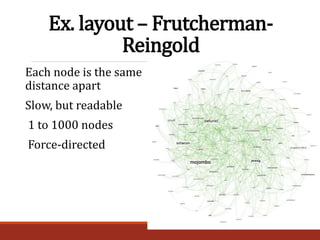 Basics Gephi Tutorial | PPT